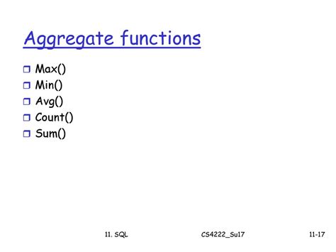 Cs4222 Principles Of Database System Ppt Download