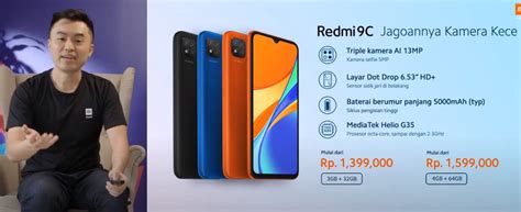 Xiaomi Redmi 9C Resmi Dirilis Di Indonesia Harganya Trendtech Indonesia