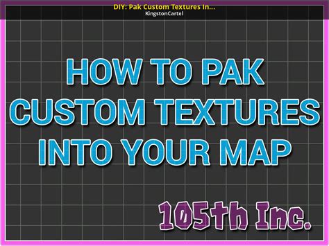 diy pak custom textures into maps tutorial for source engine source