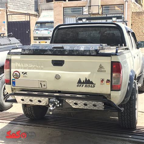 قیمت و خرید سپر عقب آفرودی لوله ای نیسان پیکاپ دنده کمک