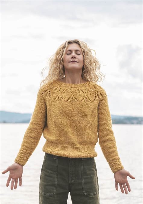 Cecilie Skog Sweater Stricken Mode Damen Sweatshirts Stricken Designs