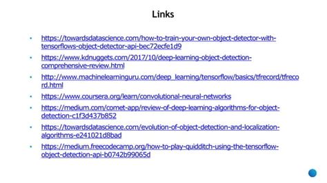 object detection with tensorflow api pptx
