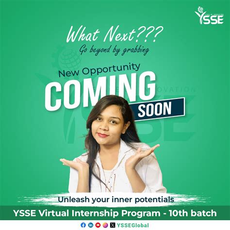 join ysse s virtual internship program k m asif posted on the topic