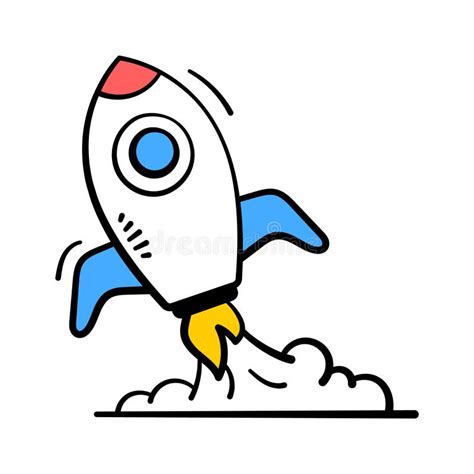 Rocket Launch Icon For Finance Startups Business Growth Investment