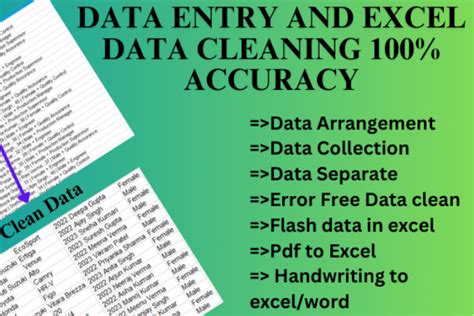 I Will Do Fastest Data Entry Data Cleaning And Formatting In One Day For 10 Freelancer Sunil