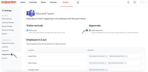 Microsoft Teams Settings