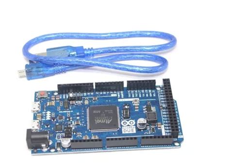 arduino due r3 atsam3x8e arm cortex m3 32 bit cabo usb