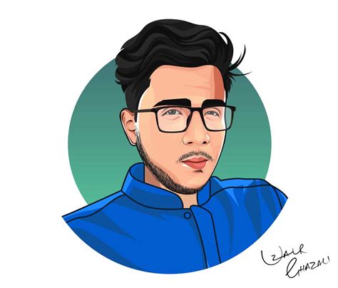 Digital Portrait Design Your Vector Digital Portrait Uzair Ghazali