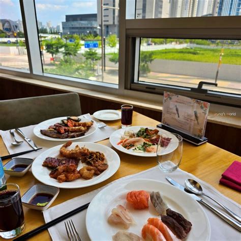 일산 소노캄 뷔페 고양 5성급 호텔 셰프스키친 주말 런치 후기 네이버 블로그