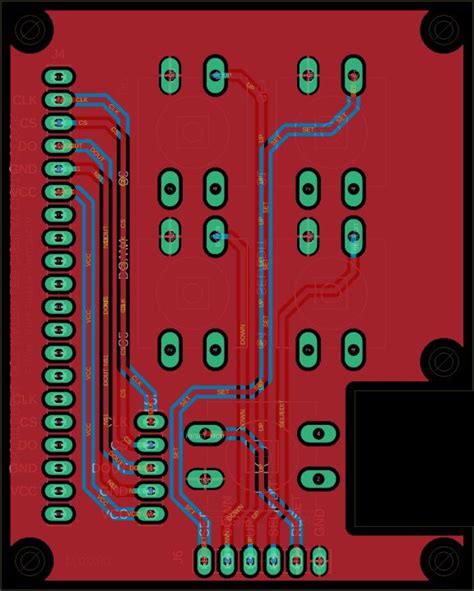 Dot Matrix LED Display Digital Clock Part Electronics Tutorials CircuitBread