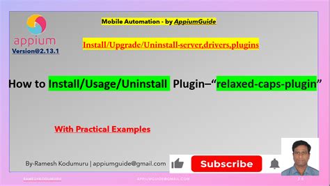 89 how to install usage uninstall plugin “relaxed caps plugin” by