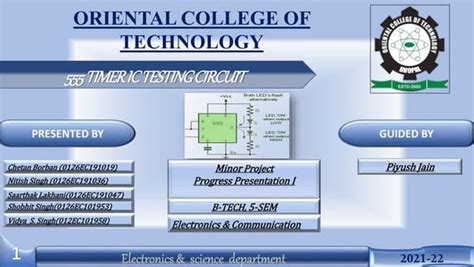 Panic Alarm Circuit Pptx