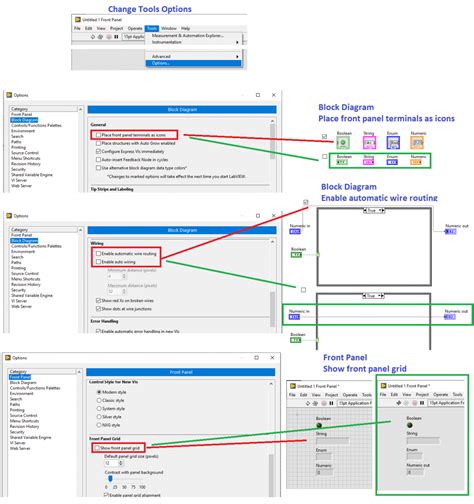LABVIEW Tip 41 Change Some Tools Options Edupez Tips