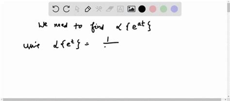 SOLVED Use The Laplace Transform Method With The Realization That These Exercises Were Not