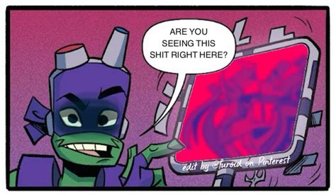 Donnie Just Saw Leotello Fan Art Rottmnt