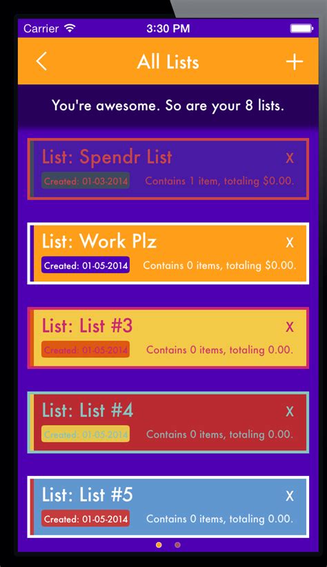 Mobile Denote Different Color Schemes In A List Setting IOS User Experience Stack Exchange