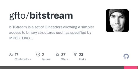 Github Gftobitstream Bitstream Is A Set Of C Headers Allowing A Simpler Access To Binary
