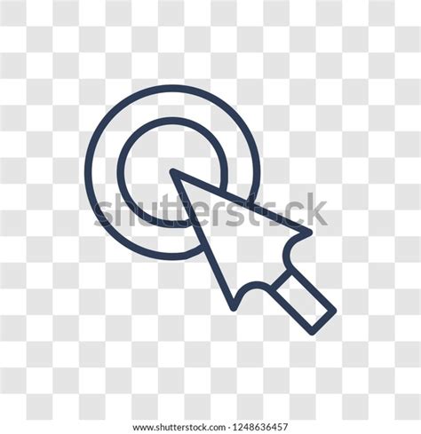 Cursor Icon Trendy Linear Cursor Logo Stock Vector Royalty Free