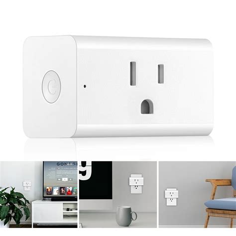 Aliexpress Com Buy Mini Wireless Control Wifi Power Switch 15A Timer Wifi Socket Plug Outlet