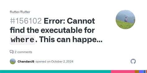 Error Cannot Find The Executable For `where` This Can Happen If The System32 Folder Eg C