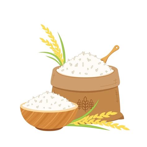 Rice Dish Stock Vectors Vector Clip Art Shutterstock Rice Dish Over