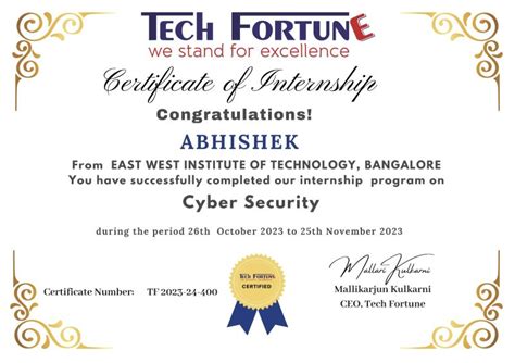 Abhishek Telgave On Linkedin Cybersecurity Internship Learning