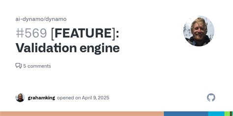 Feature Validation Engine Issue Ai Dynamo Dynamo Github