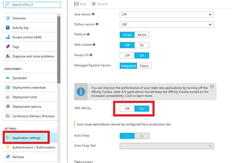Azure Web Api Stop Using Arraffinity Cookie Stack Overflow