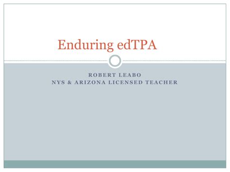 Enduring Edtpa Guide For Teacher Candidates
