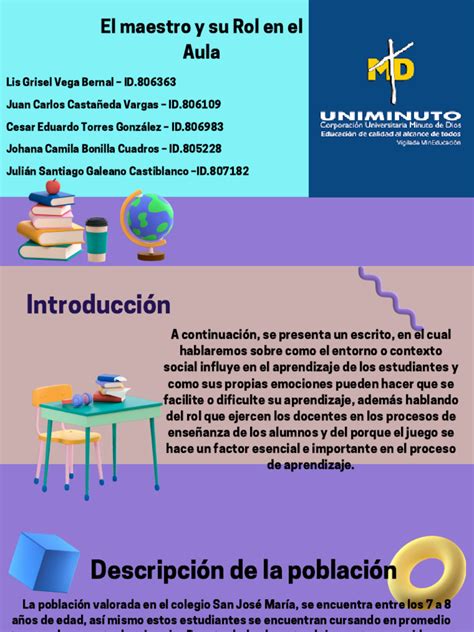 Entrega Final De Proyecto Pdf Aprendizaje Enseñando