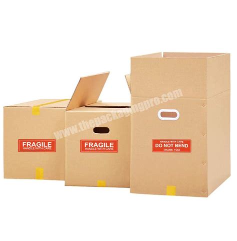 Custom Fragile Sticker Packing Label Sticker Waterproof Handle With Care Red Warning Shipping