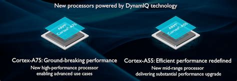 Arm Cortex A55 High Efficiency Sustained Performance Architectures