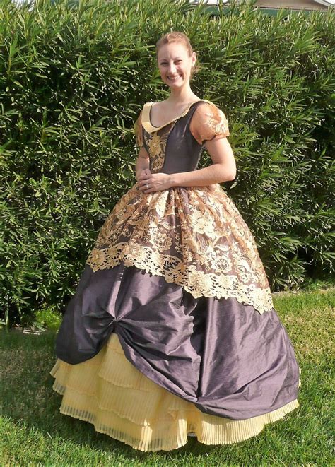 Victorian Ball Gown Silk Wedding Gown Disney Princess Etsy