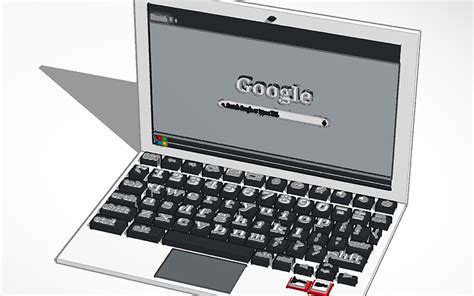 3d Design Laptop Tinkercad