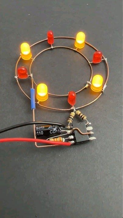 Led Chaser Electronics Projects Led Circuits