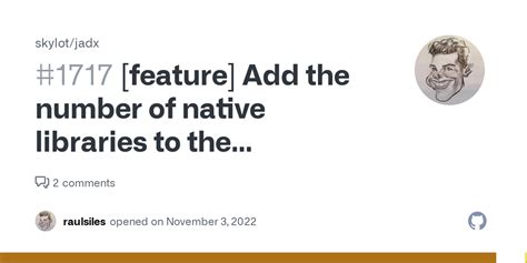Feature Add The Number Of Native Libraries To The Summary Section