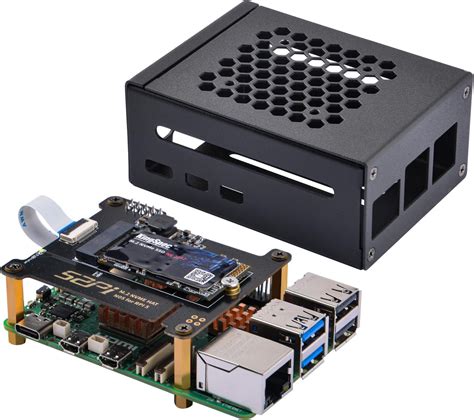 Geeekpi Metal Case With N04 Pcie M 2 Key M Nvme Ssd Pcie Peripheral Board For