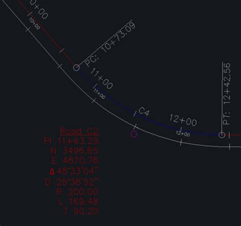 Solved Adding Horizontal Curve Data In Plan Profile Sheets Like Geopak
