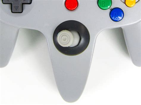 Gray Controller [gamecube Style Joystick] Nintendo 64 N64 Retro Mtl