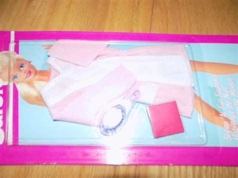 Vintage 1993 Barbie Sleep N Fun Fashions New In Package Etsy