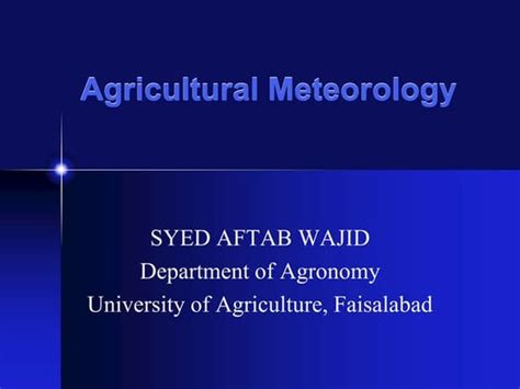 Weather And Its Types Ppt