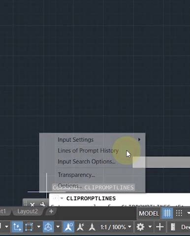 show and hide history line || autocad shorts - YouTube