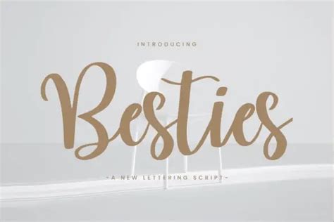Besties A New Lettering Script Font UpFonts