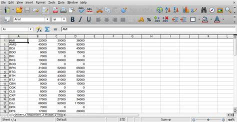 screenshot pengiriman ods calc mari berbagi