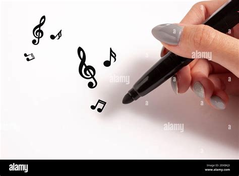 Handwritten Sheet Music Music Notes Hi Res Stock Photography And Images Alamy