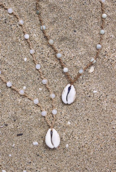 Personalized Cowrie Shell Necklace With Crystal Beads Locally Found