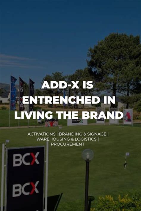 add x event activations signage warehousing and logistics