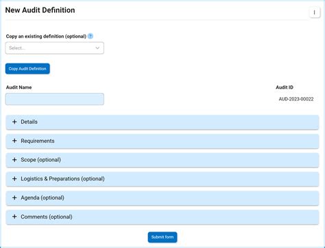 Define Audit Audit 111