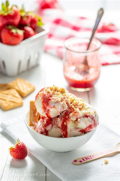 Strawberry Shortcake Ice Cream Saving Room For Dessert