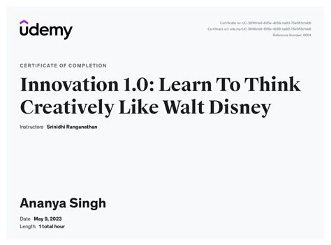 Ananya Singh On Linkedin Successfully Completed The Course Innovation